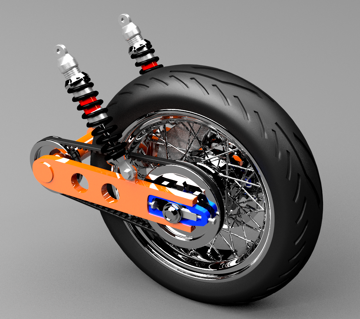 The Tinkers Workshop: Blender Motorcycle Concept Project....Part One