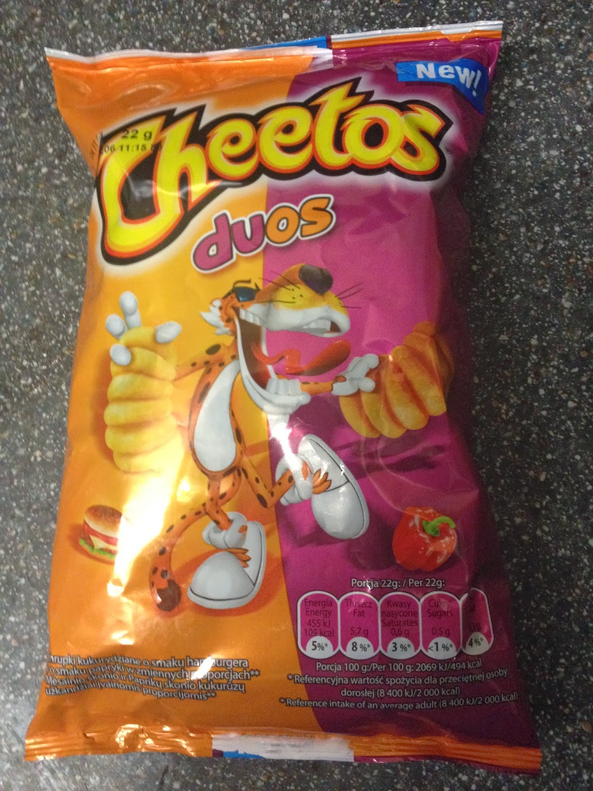 A Review A Day: Today's Review: Cheetos Duos