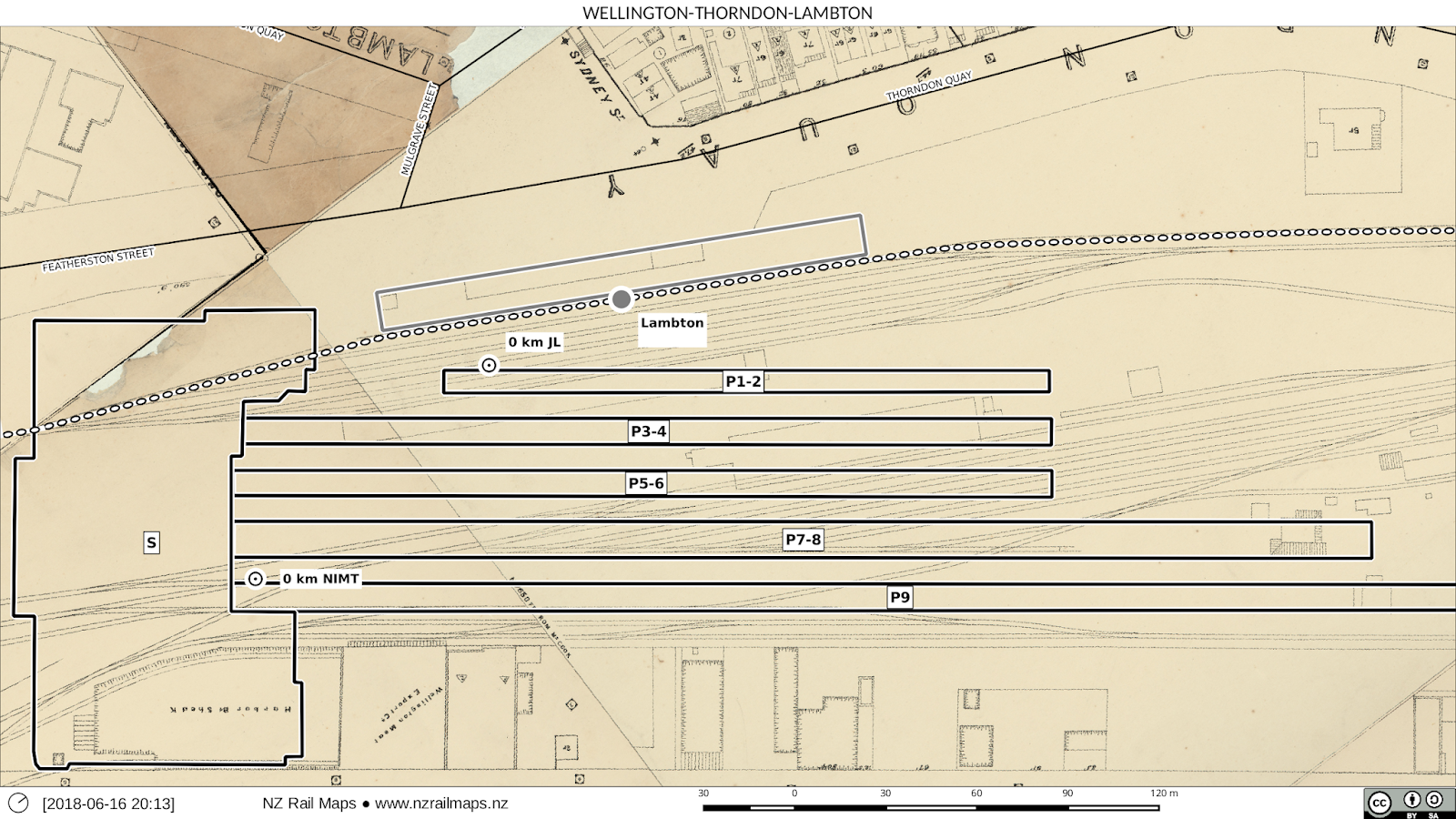New Zealand Rail Maps: North Island Main Trunk [4]: Wellington Station ...