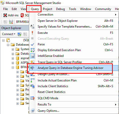 SQL Server Performance Improvment Tuning Query