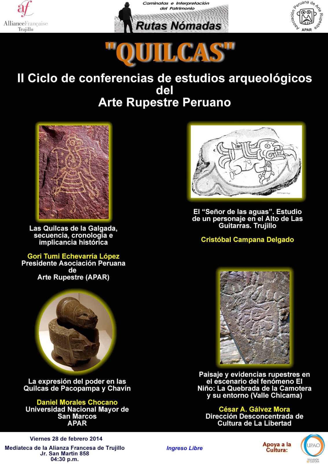RUTAS NÓMADAS: QUILCAS - II Ciclo de conferencias de estudios ...