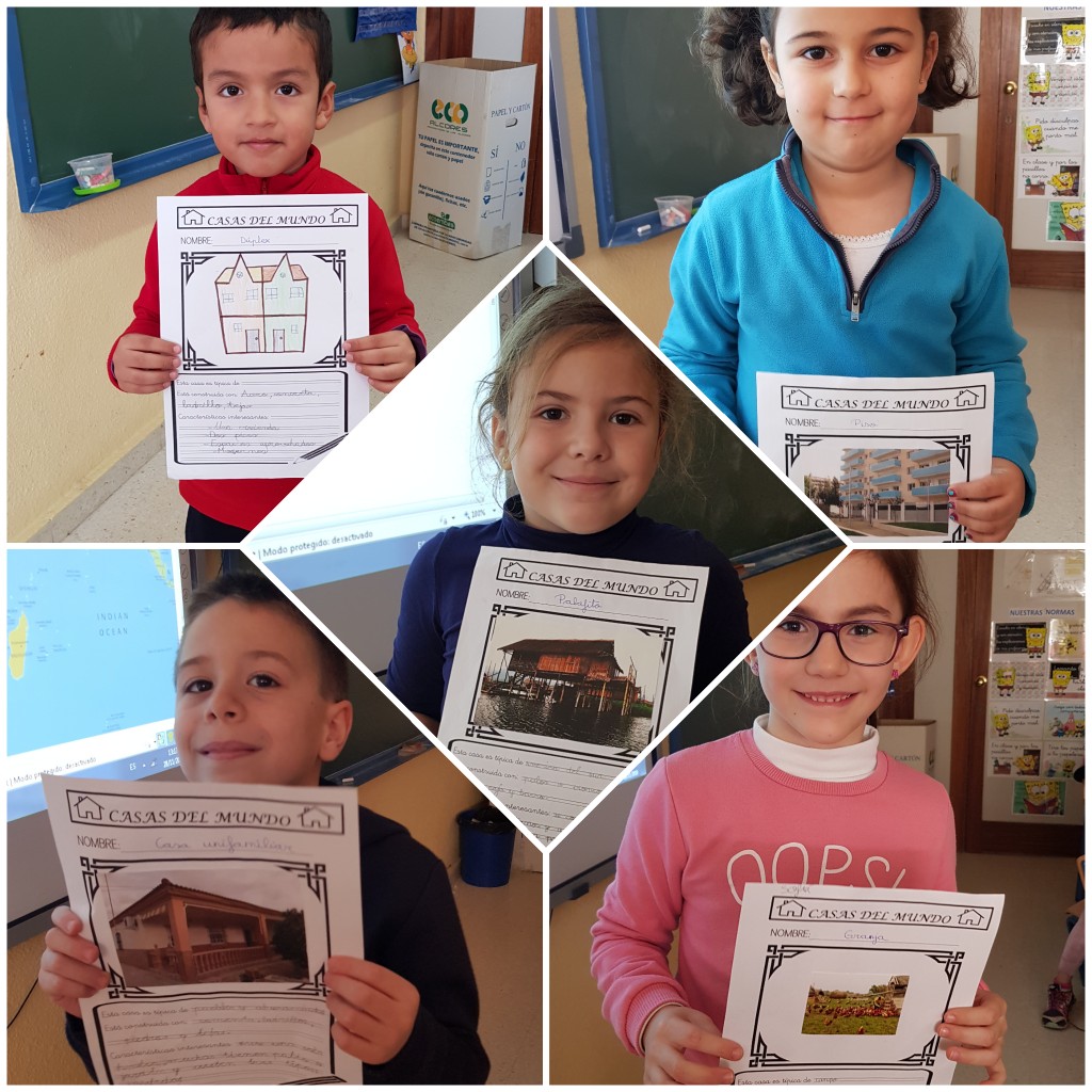 1º Ciclo Competencia Comunicativa: CASAS DEL MUNDO