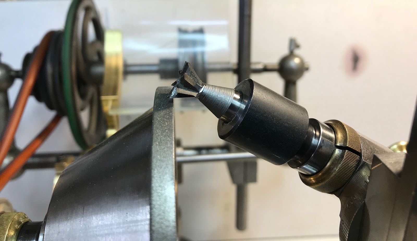 MOWRER WW LATHE TOOLS: Tool Grinding attachment for watchmakers lathe