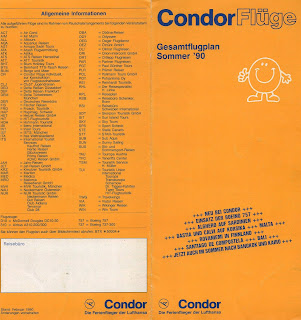 Airline memorabilia: Condor (1990)