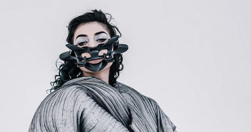 Hily Designs: Esta máscara conceptual maneja elementos electrónicos con ...