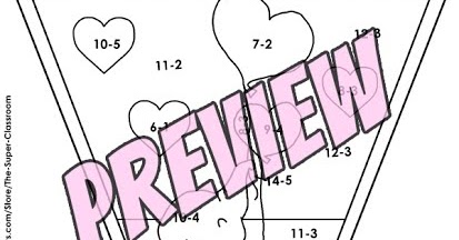 Classroom Freebies Too: Math, Colors, Scissors - 004 - Valentine´s Day ...