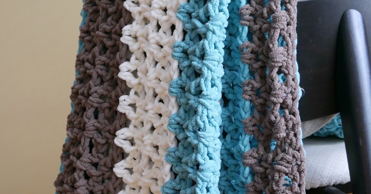 Fiber Flux: Free Crochet PatternFamily Room Throw!