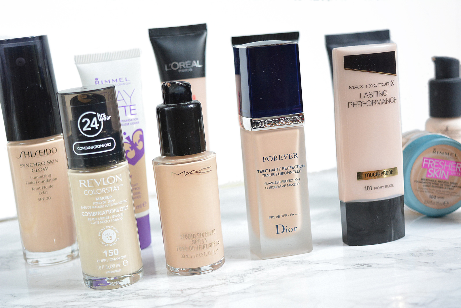 My Foundation Collection (combination/oily skin) - Beauty of a Lemon