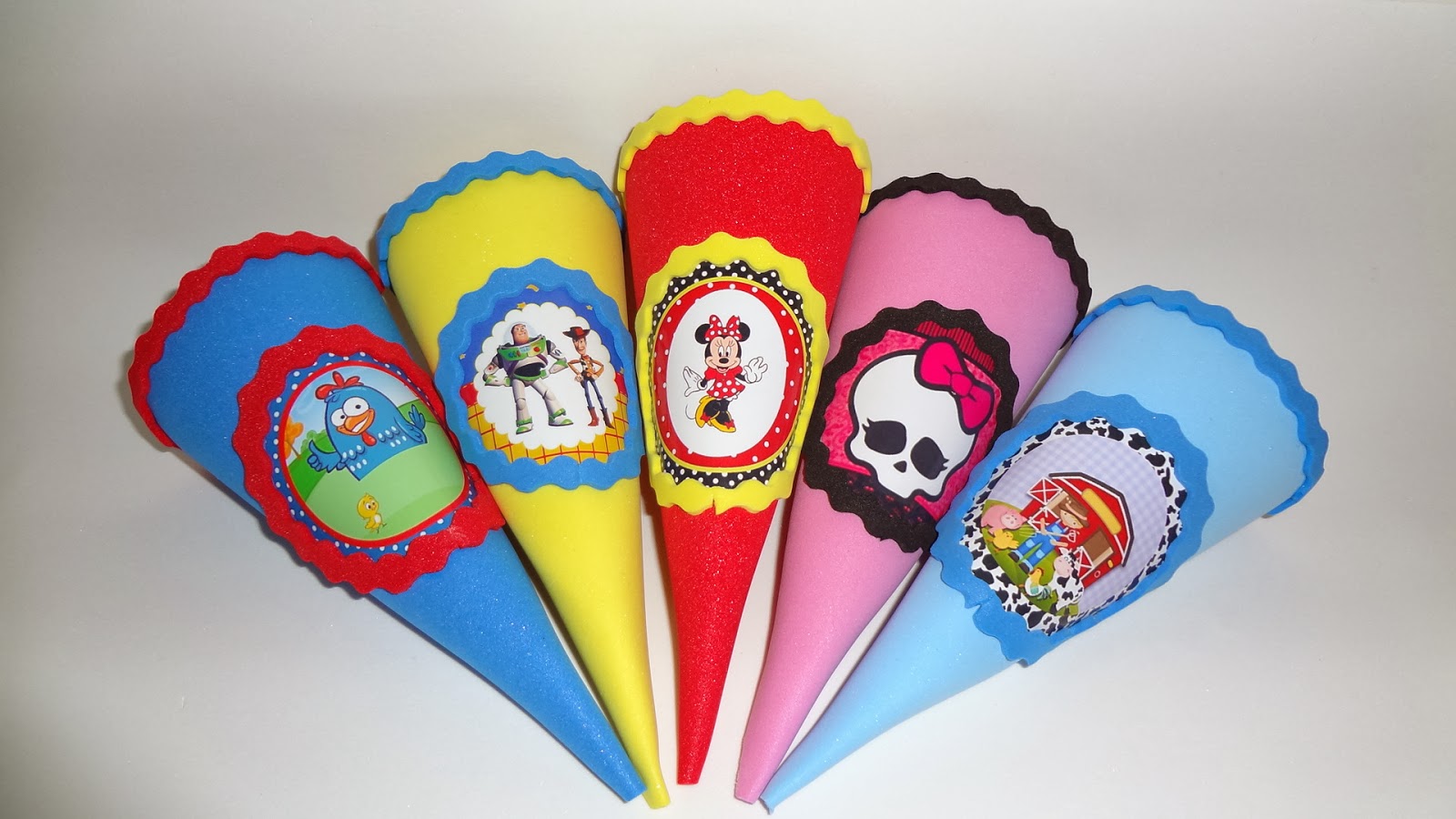 MEMORIES FOR BABY: CONE EM EVA PARA DOCES