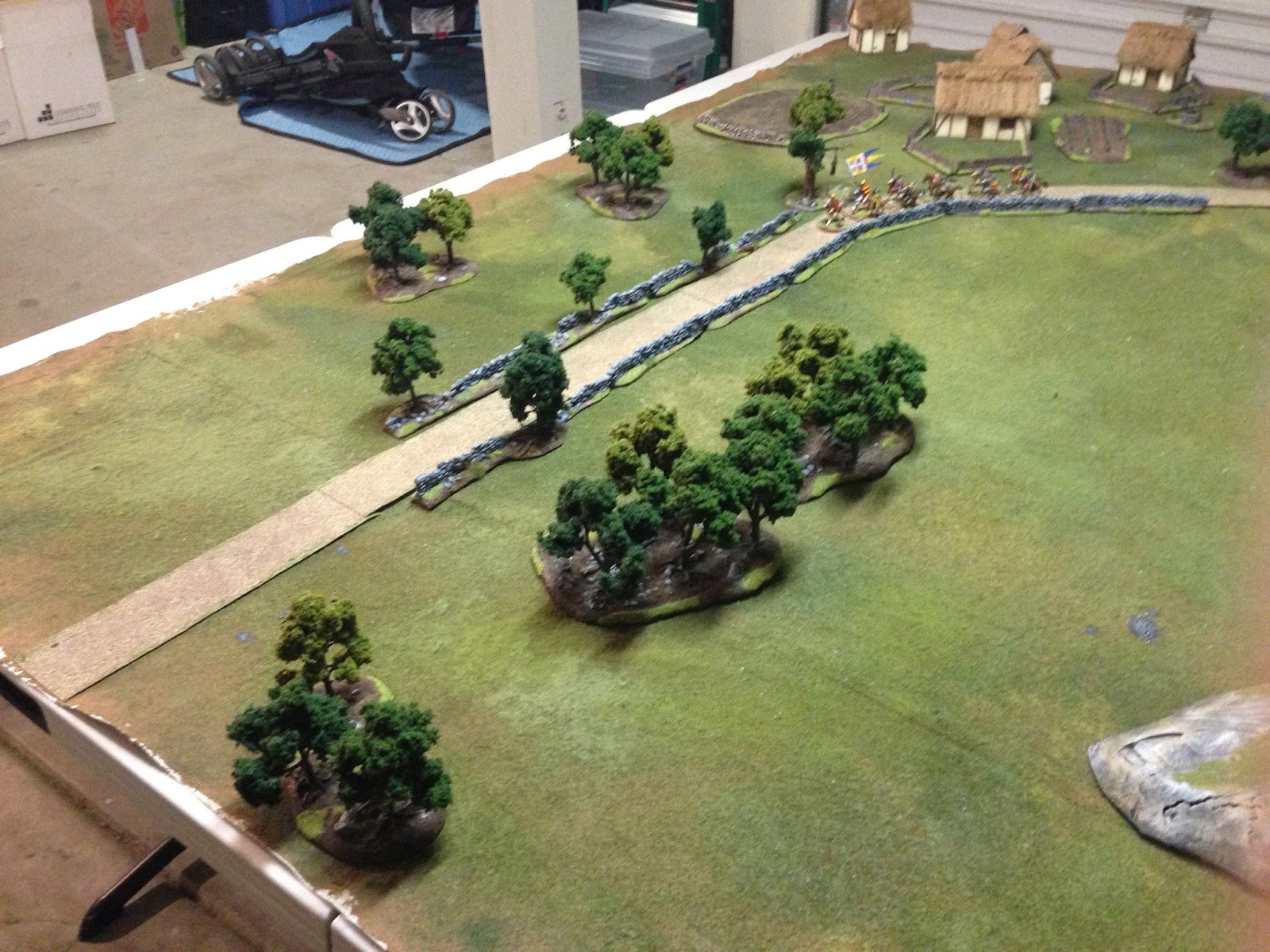 A Terrible Loss of Lead and Wealth : DIY wargame mat