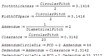 Mechanical Machine Design: Involute Teeth Profile Spur Gear Design