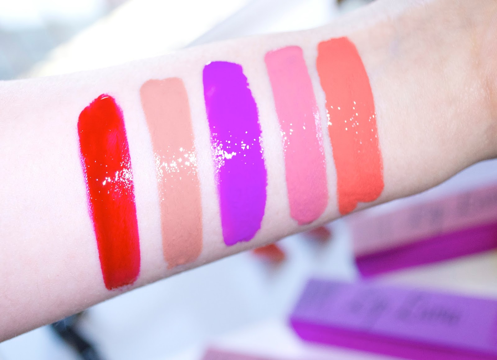 Makeup Revolution I Heart Makeup Lip Lava || Review & Swatches | Miss ...