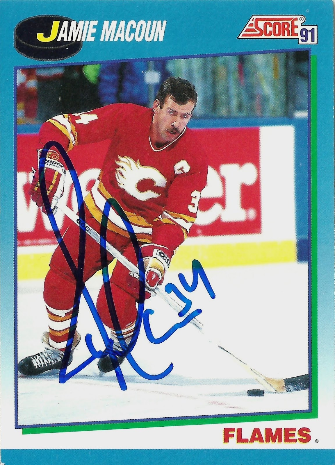 Hell's Valuable Collectibles: Jamie Macoun: Two Autographed Cards