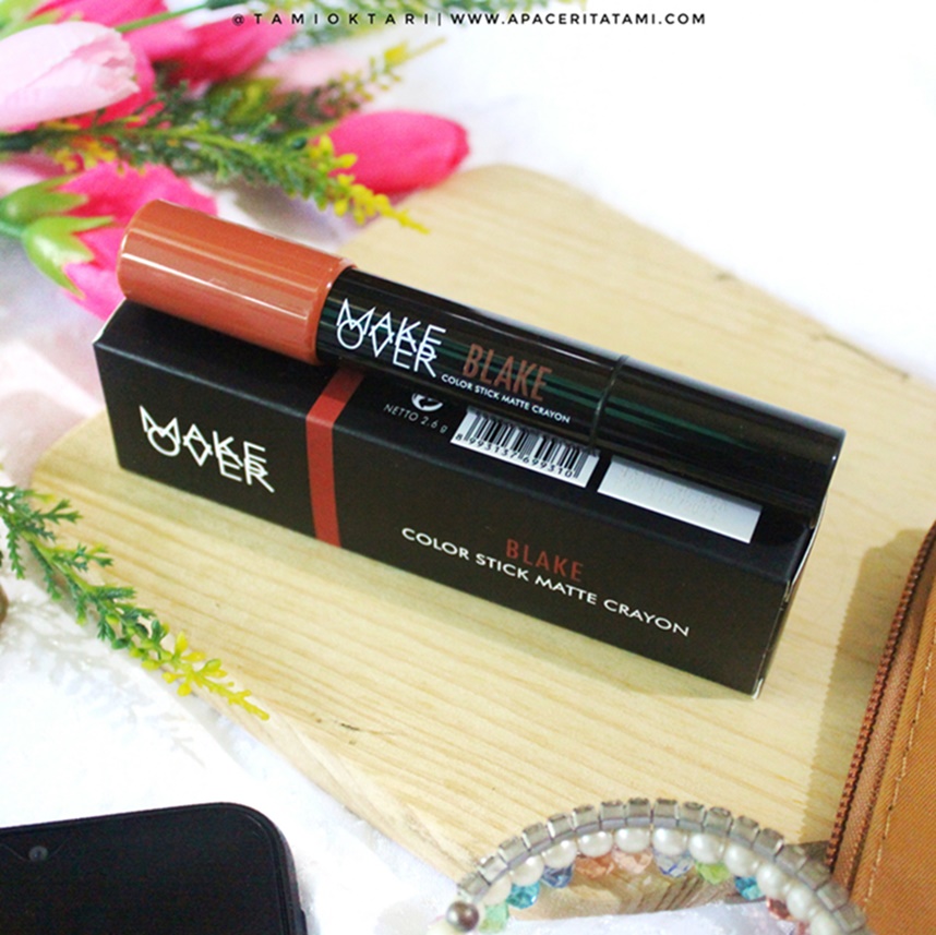 [REVIEW] Make Over Color Stick Matte Crayon Shade 104 Blake - Blog by ...