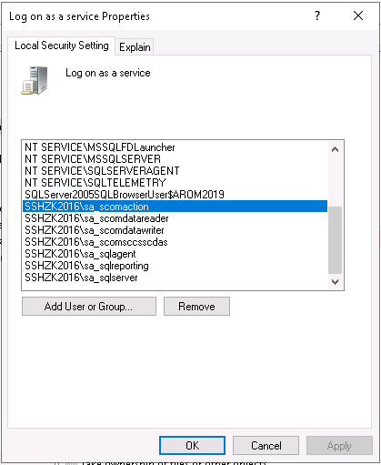 さっしーの試してみるか3: System Center Operations Manager 2019 における"Log on as a ...