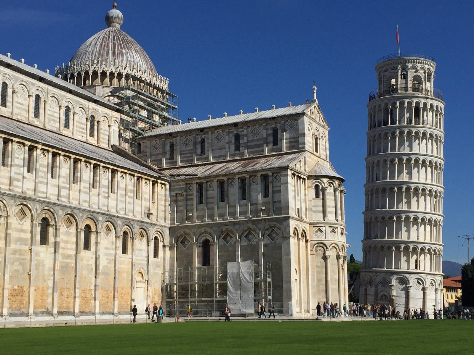 Polaroid Mondays: The Leaning Tower of Pizza