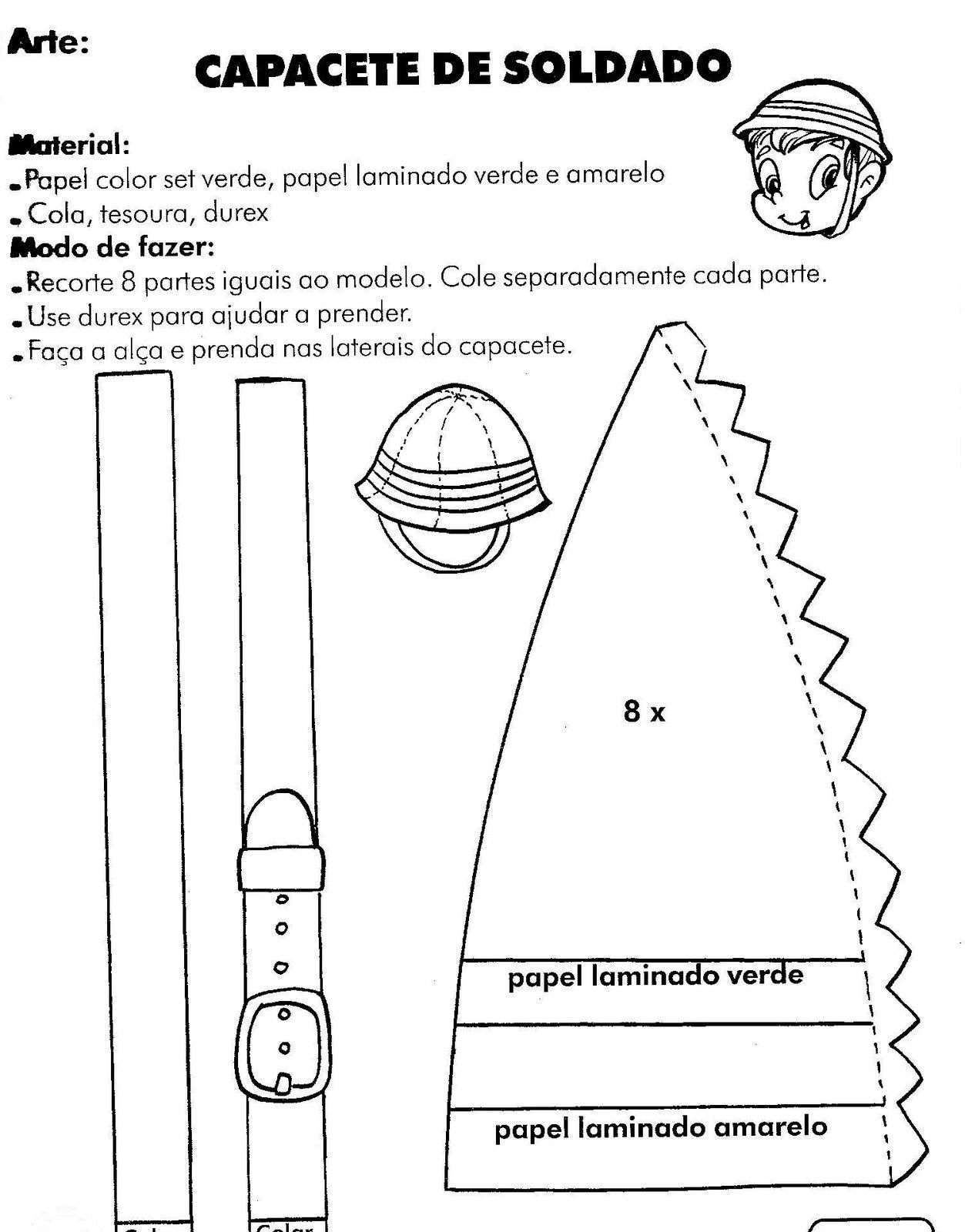 Especial dia do Soldado - Ensinando com Carinho | Professores ...