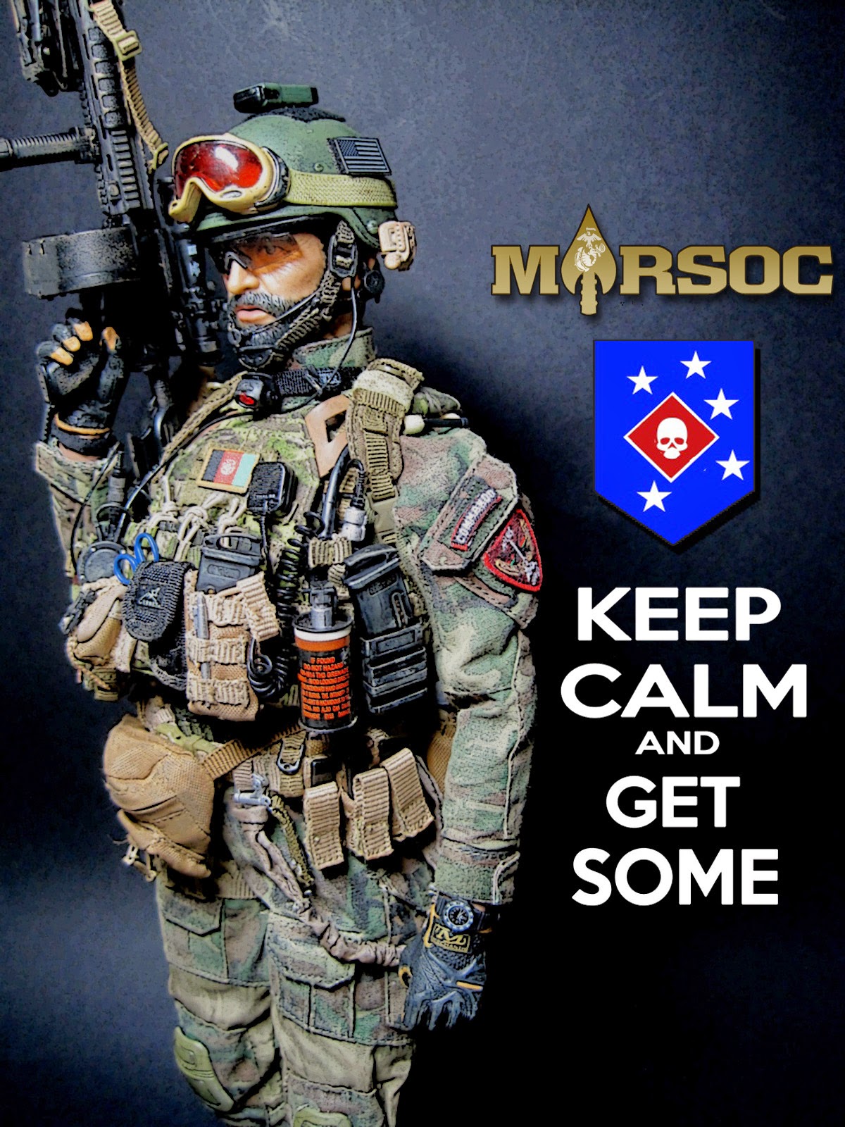 FrankCQB 1/6 Figures: USMC: MARSOC (in Afghanistan)