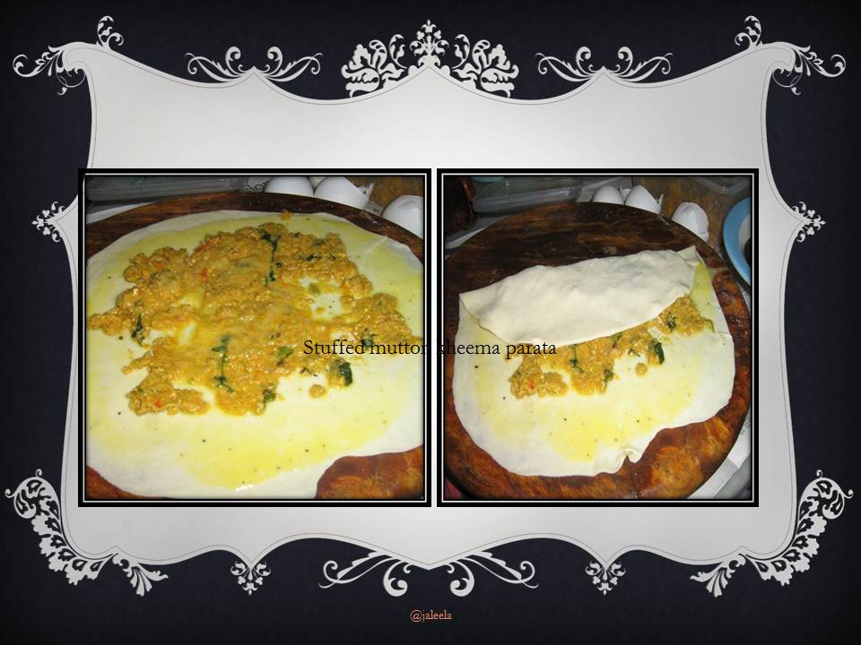 Cook Book Jaleela: Stuffed Mutton Kheema Murthaba