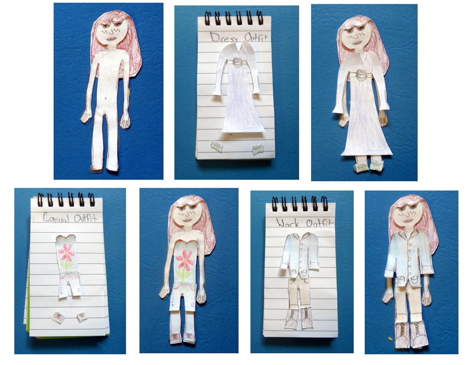 Paper Doll World: August 2013