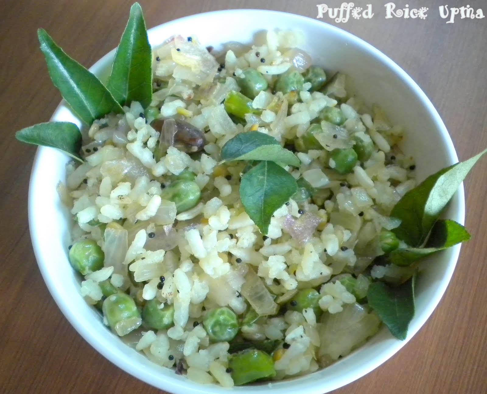 Palakkad Chamayal: Pori Upma / Puffed Rice Upma