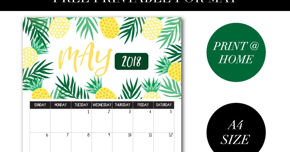 Mum and Me Handmade Designs: FREE PRINTABLE FOR MAY - A4 MONTHLY ...