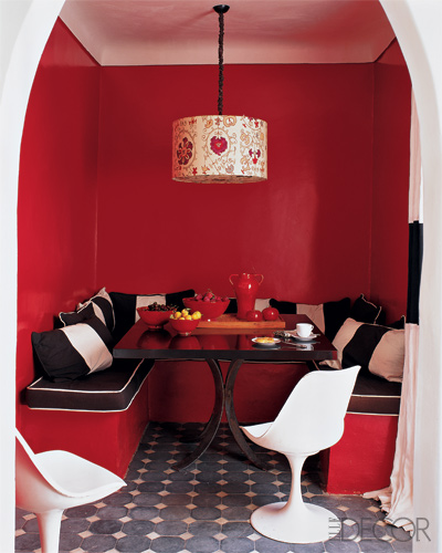 Beautiful Abodes: Using Red