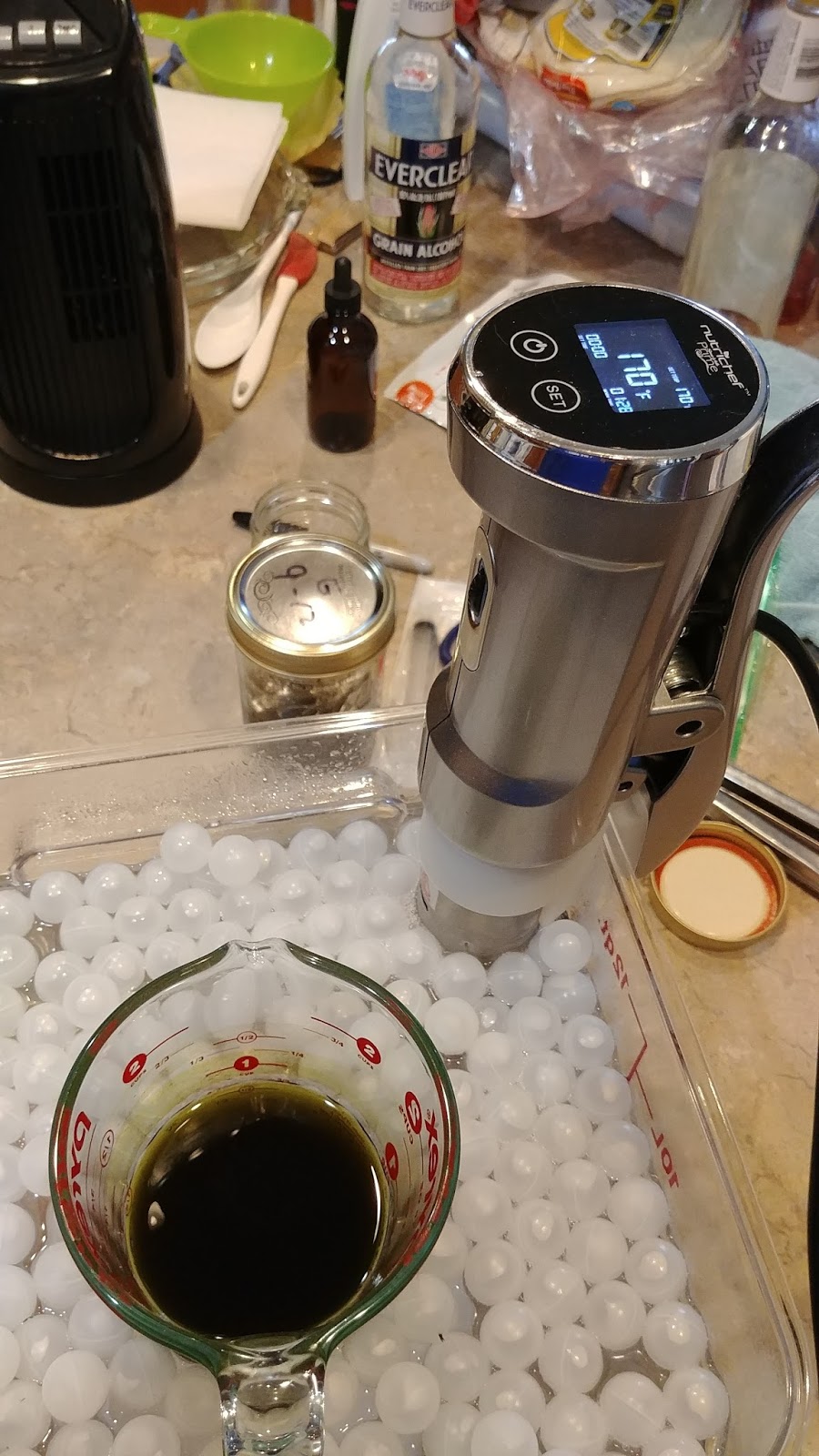 Ahab Pope's Tonic: Sous Vide Marijuana Tincture Decarb & Reduction Part 1