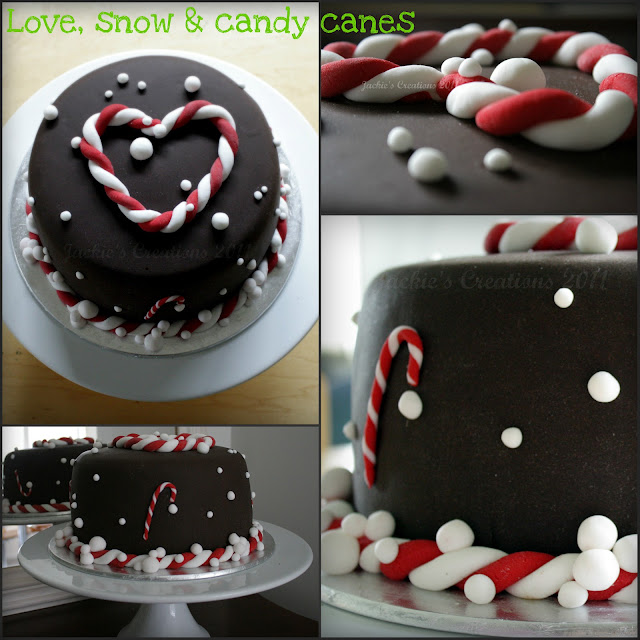 Candy Christmas Cake Picture - Best Collections Cake Recipe
