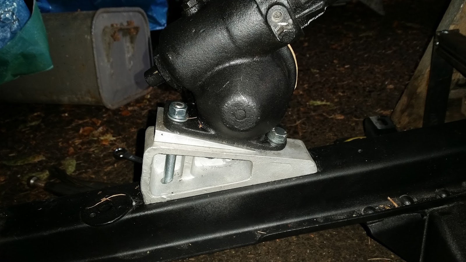 Austin Seven Special: Steering