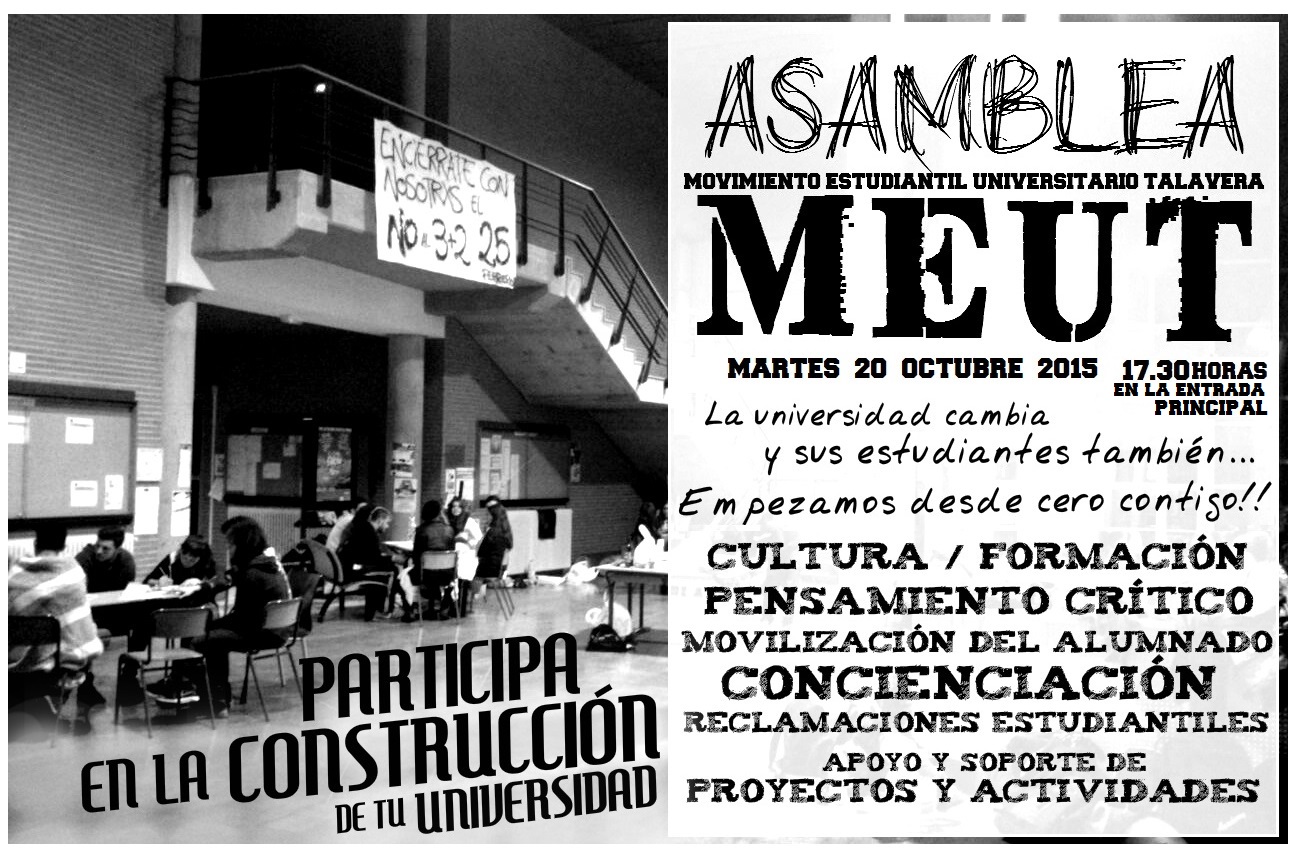 Animación SocioCultural: MEUT empieza desde cero contigo!