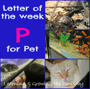 P is for Pet week | Piwi Kids