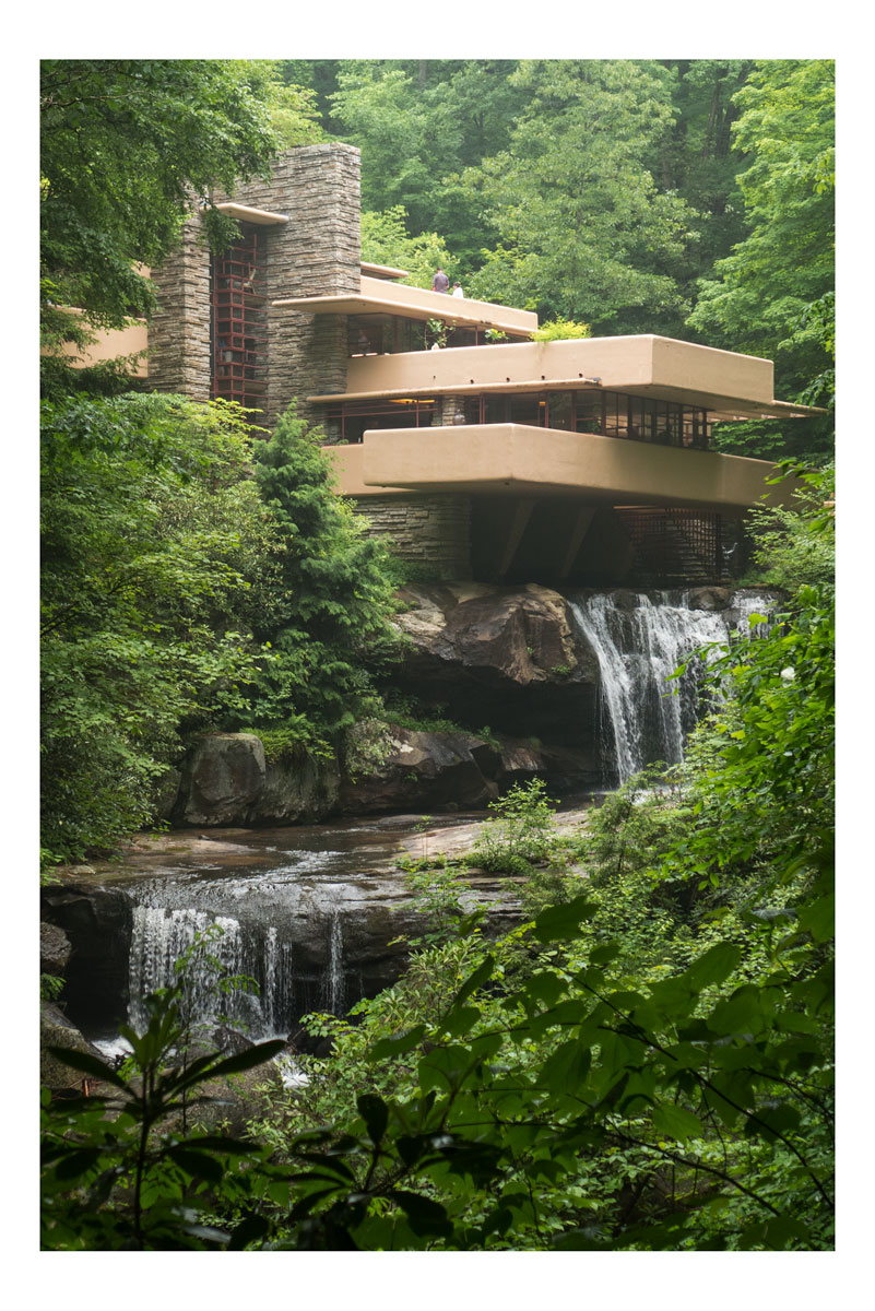 seldom seen: The classic view of Fallingwater