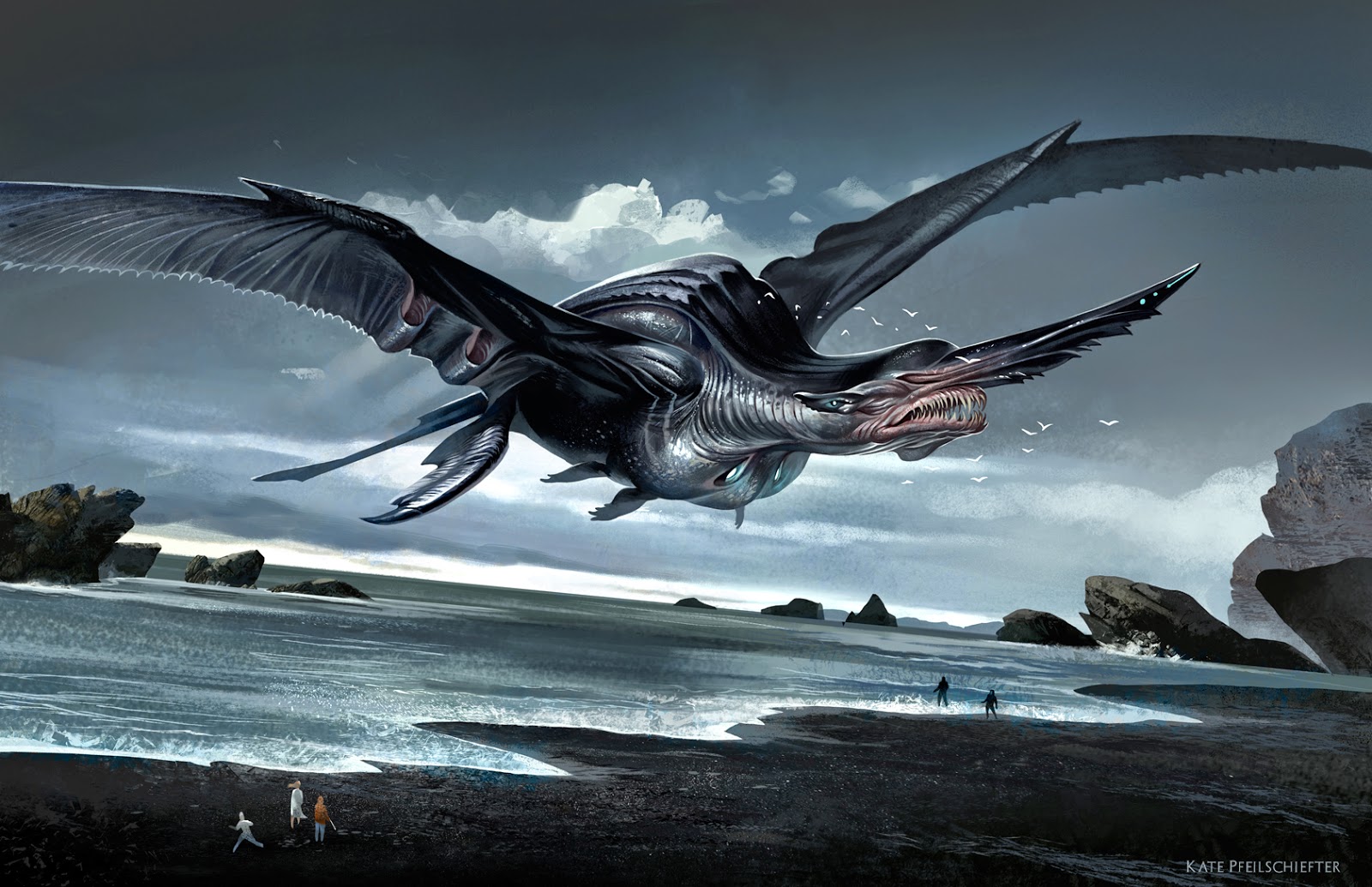 Graphite Dragons: Kaiju and Cowboys