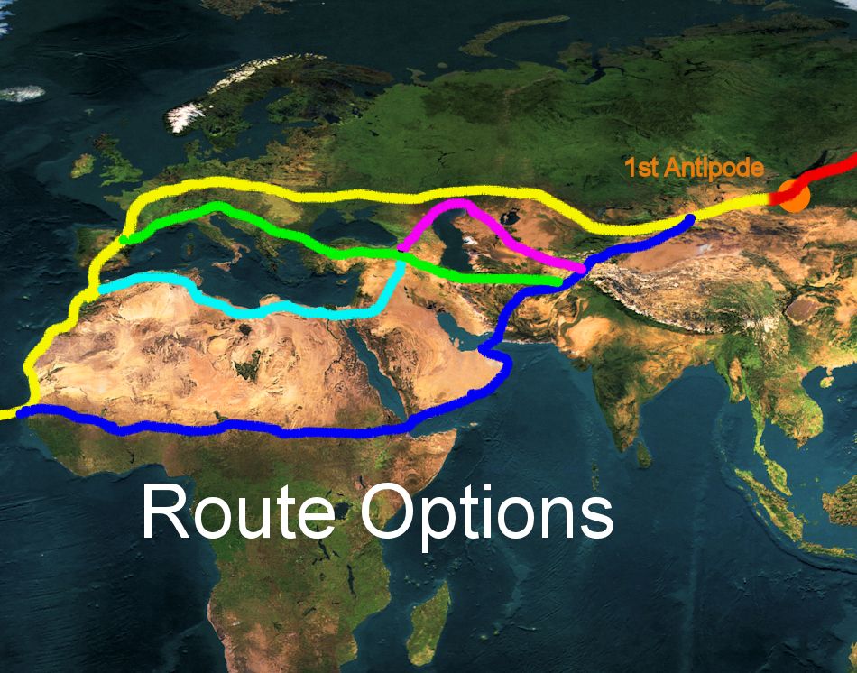 Nexus Expedition: Summer 2013 Route (Mongolia, China, Kazakhstan)