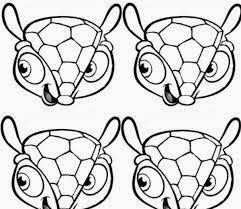 Fuleco para colorir ~ Atividades