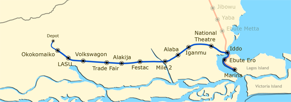 Lagos Rail Mass Transit at Orile Iganmu to be completed in June ~ Osa's ...
