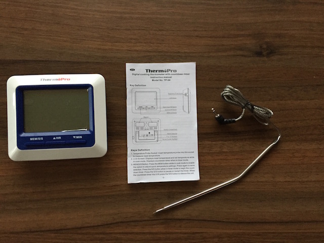 Meine Produkttests: ThermoPro TP04 Digitales Bratenthermometer ...