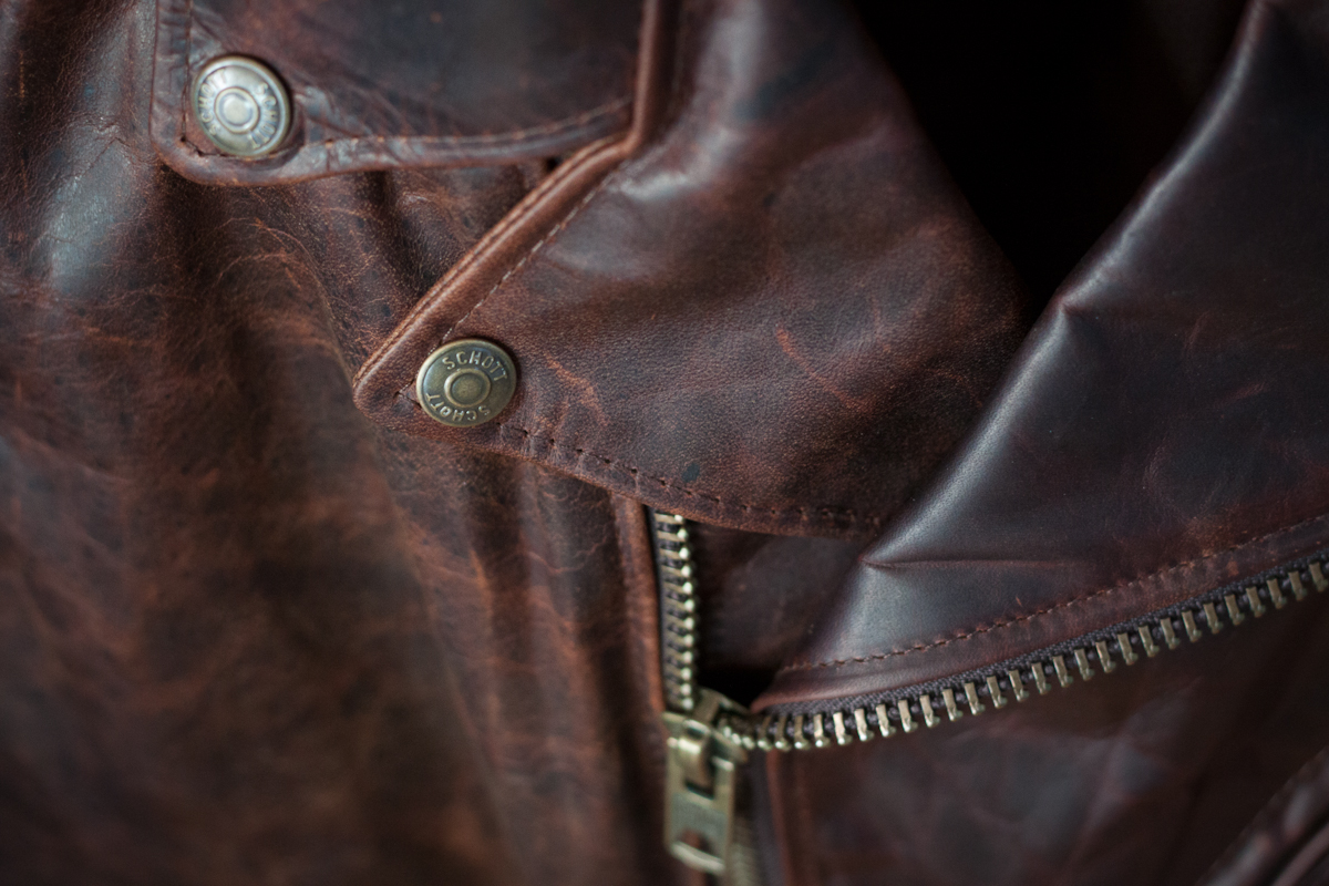 In Review: Schott 619 Hand Oiled Lightweight Brown Naked Perfecto