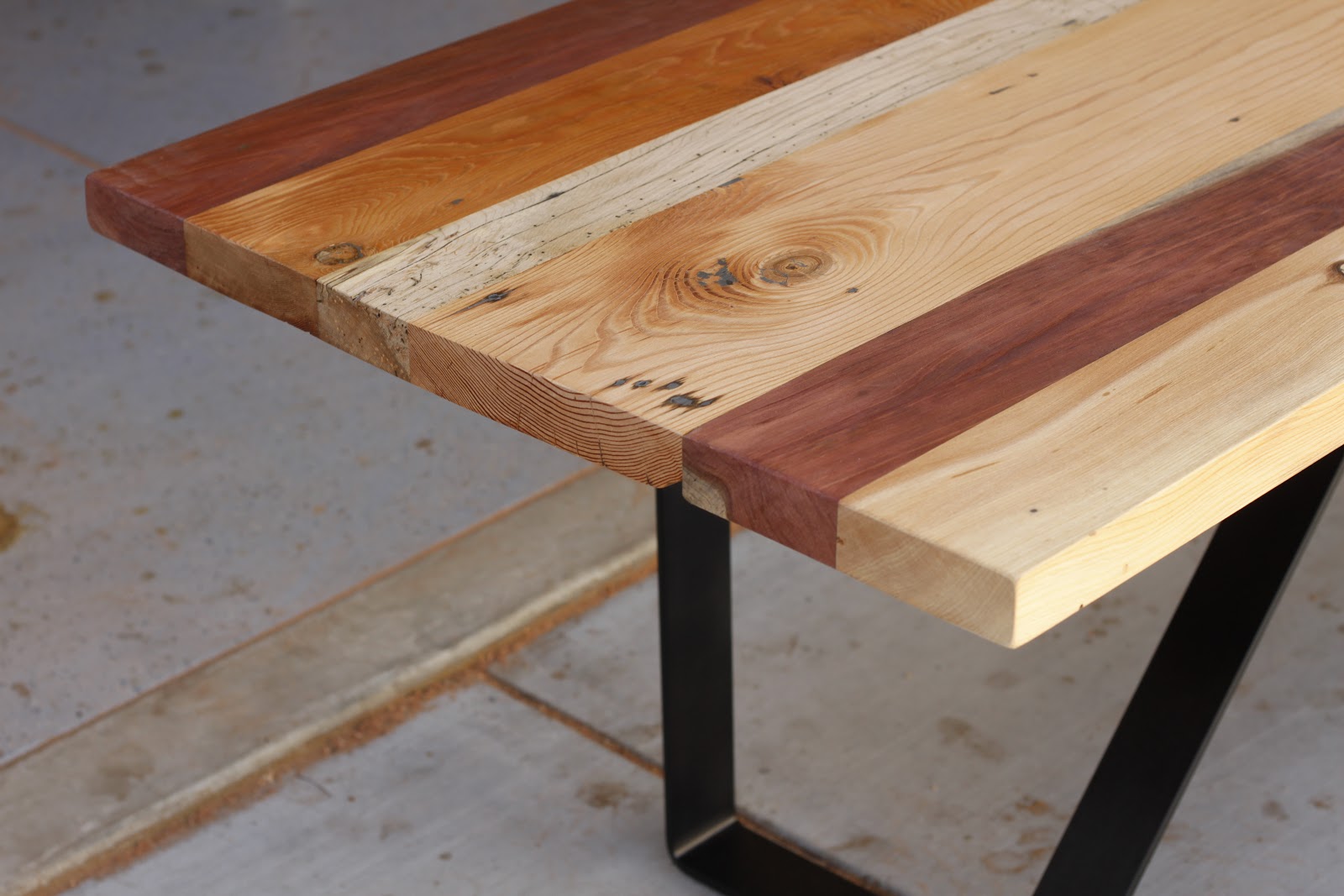 Arbor Exchange | Reclaimed Wood Furniture: 10 ft Patchwork Conference Table