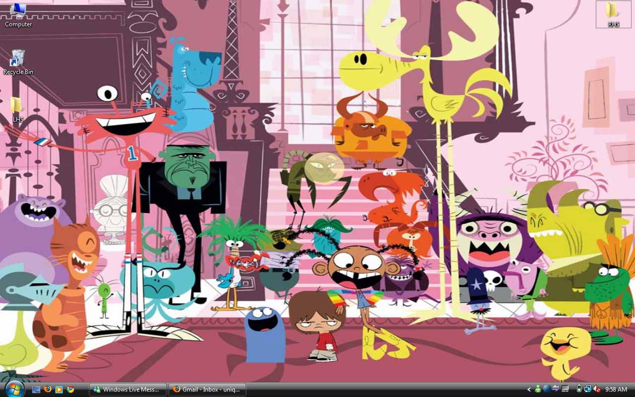 super kuka: Papel de Parede - Mansão Foster para Amigos imaginarios