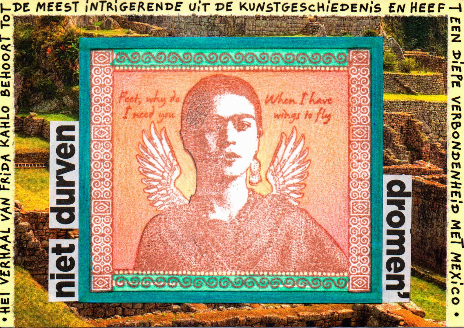 Mail art exhibition Frida KAHLO a woman in the future: 157) Miche-Art ...