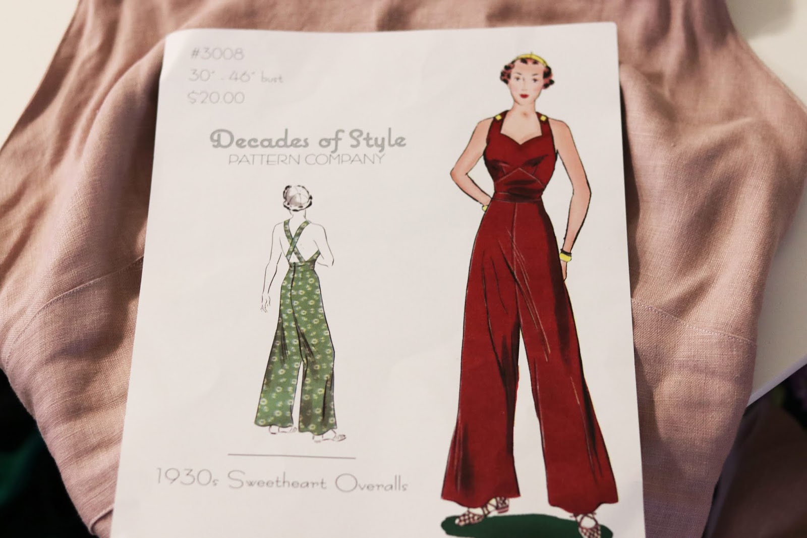 Sewing: Decades of Style 1930s Overalls | GracefullyVintage