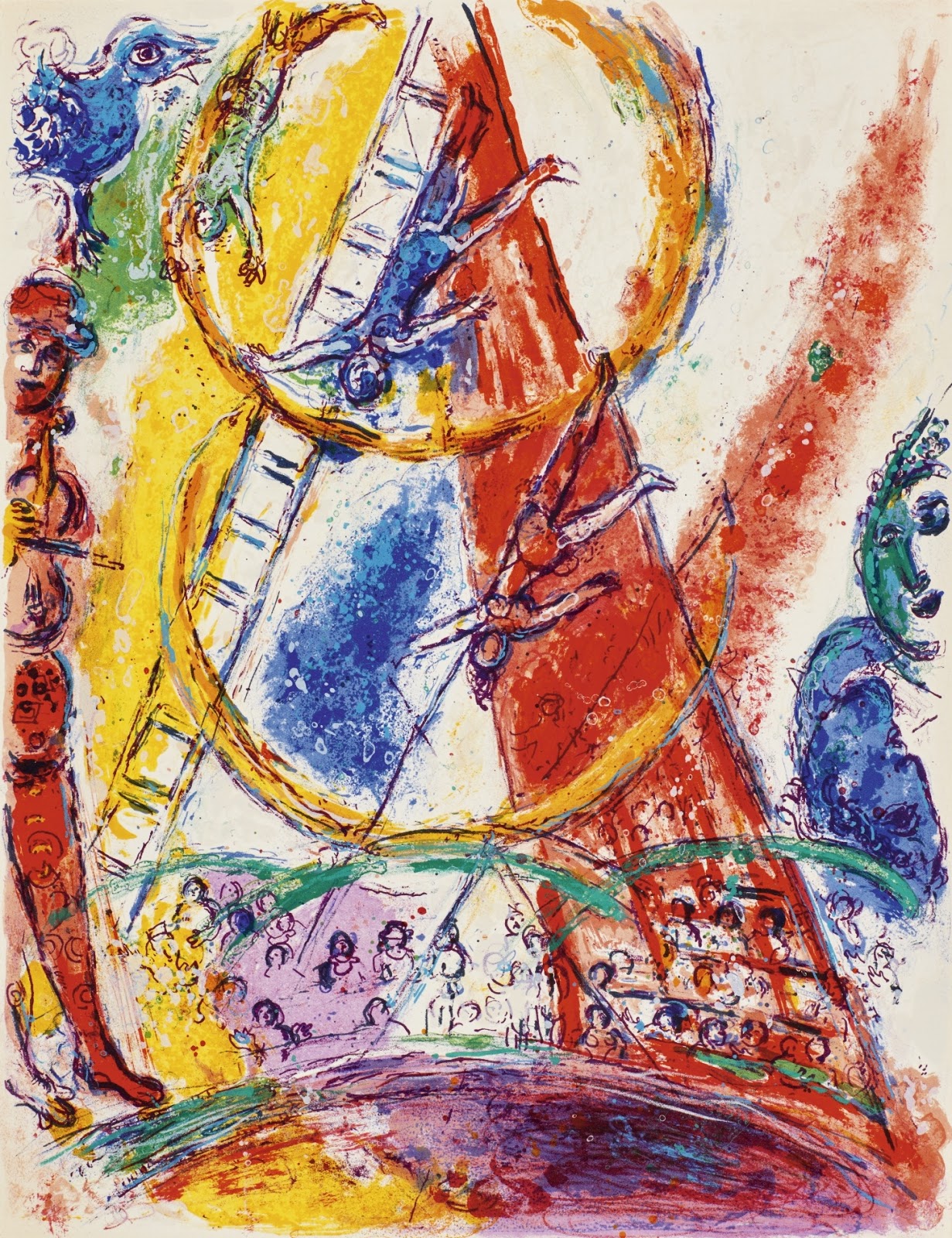 Marc Chagall | Le Cirque | Masterpiece | Tutt'Art@