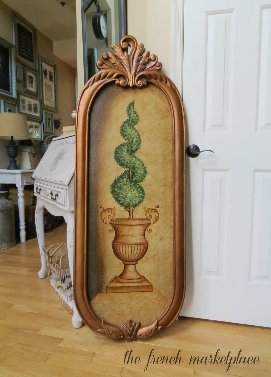 The Little French Farmhouse: Vintage Style French Sign From a Flea ...