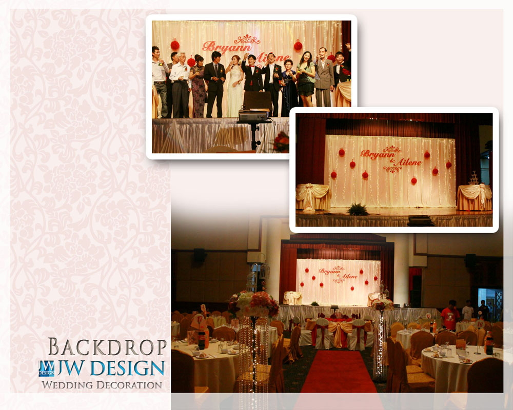 JW Design Wedding Decoration: Klang Executive Club (KEC) Wedding Decoration