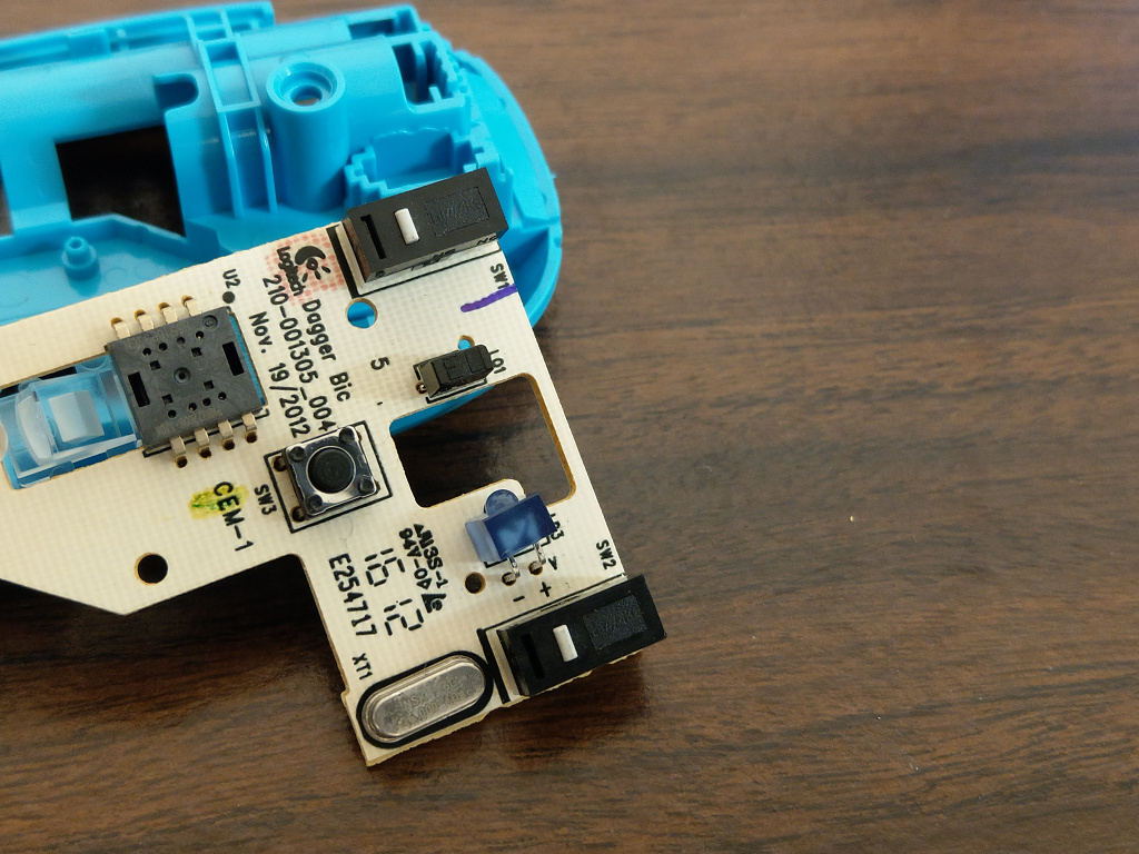 滑鼠 更換按鍵、拆解: 羅技 Logitech M212 無線滑鼠 拆解 & 按鍵更換 Zippy DF3-P1L0 微動開關 ...