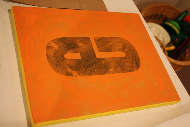 Dickerson Diaries: Canvas Letter Tutorial