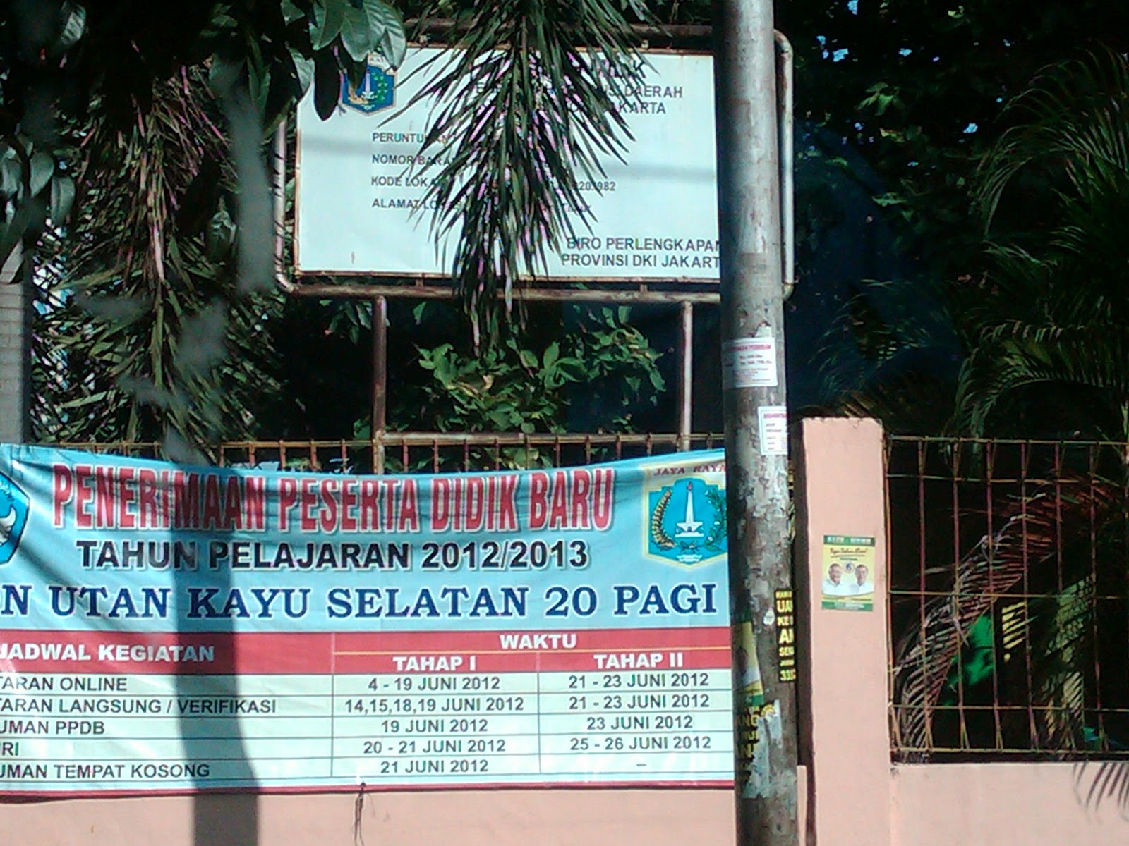 INFO JAKARTA: SD N UTAN KAYU SELATAN 20 PAGI