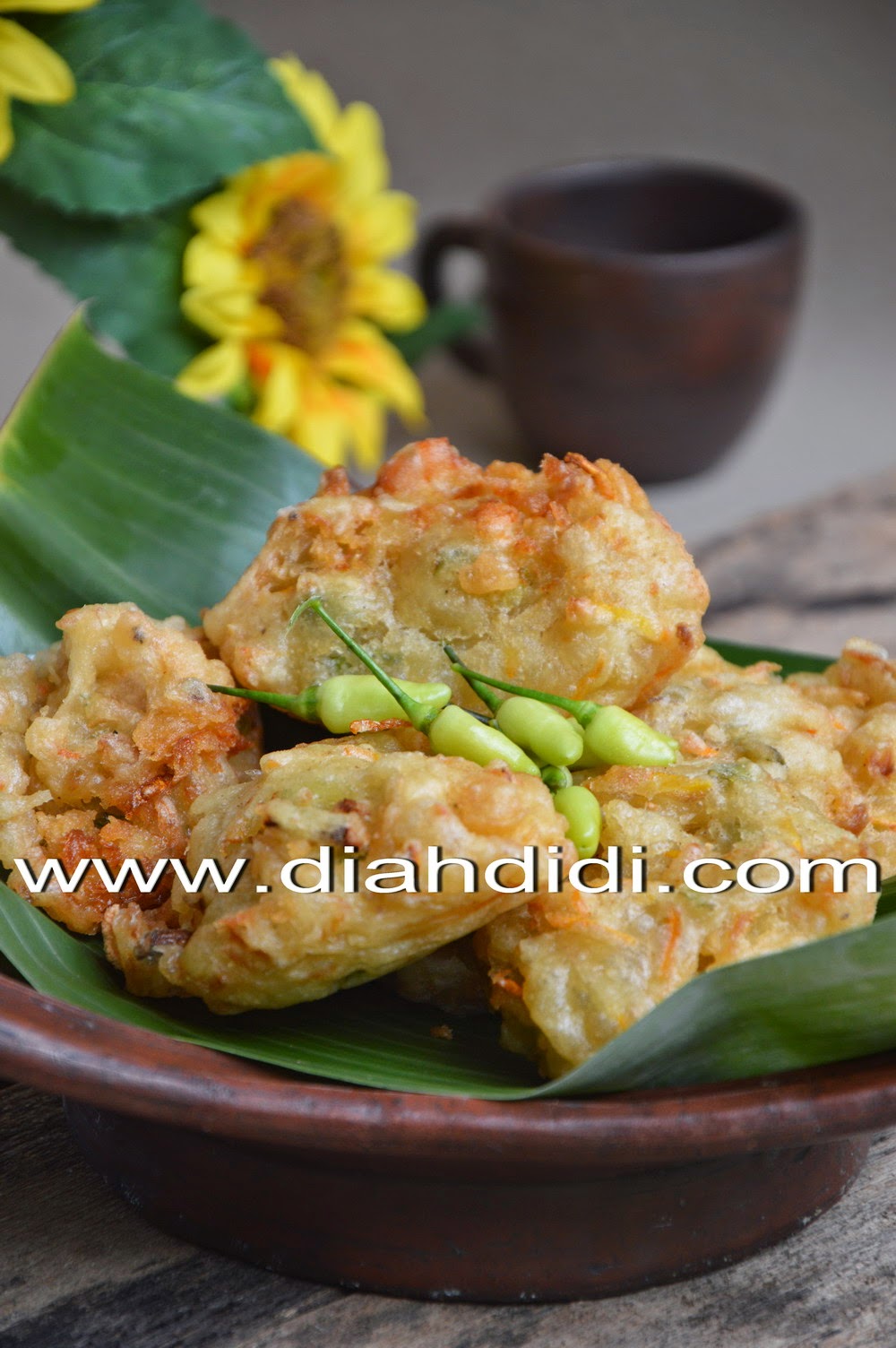 Diah Didi's Kitchen: Bakwan Jamur Tiram & Udang